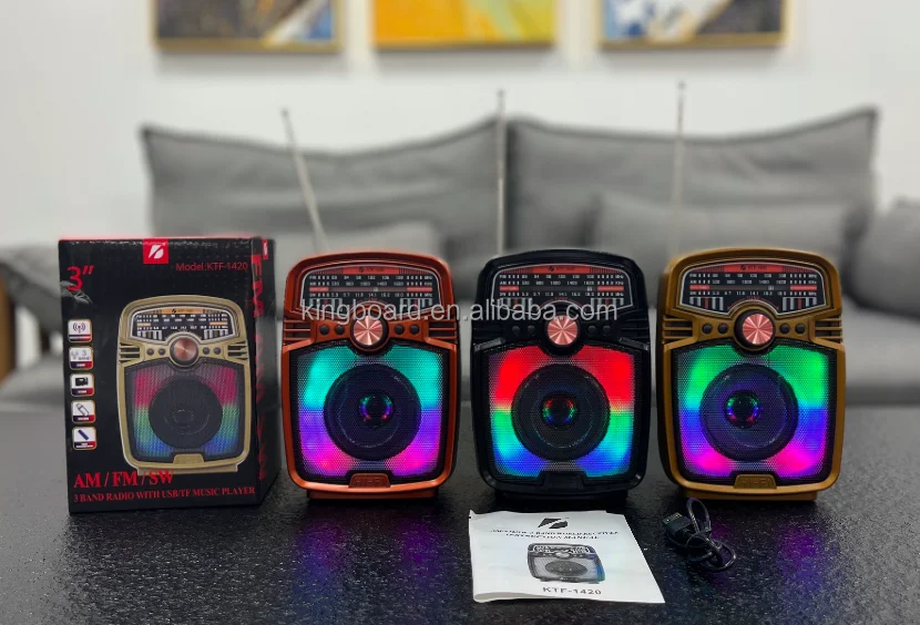 Factory Direct Sale Kts Ktf-1420 Portable Radio Speaker Wireless Am Fm ...