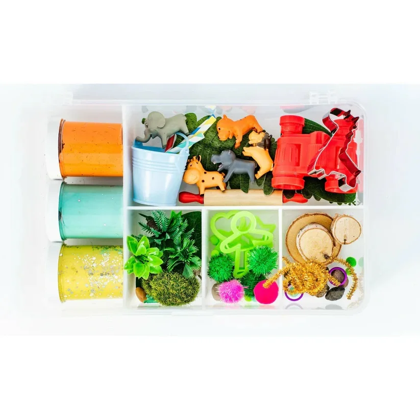 Perfect Kraft Polymer Clay Baby Animal Zoo Sensory Kit Modeling Clay ...