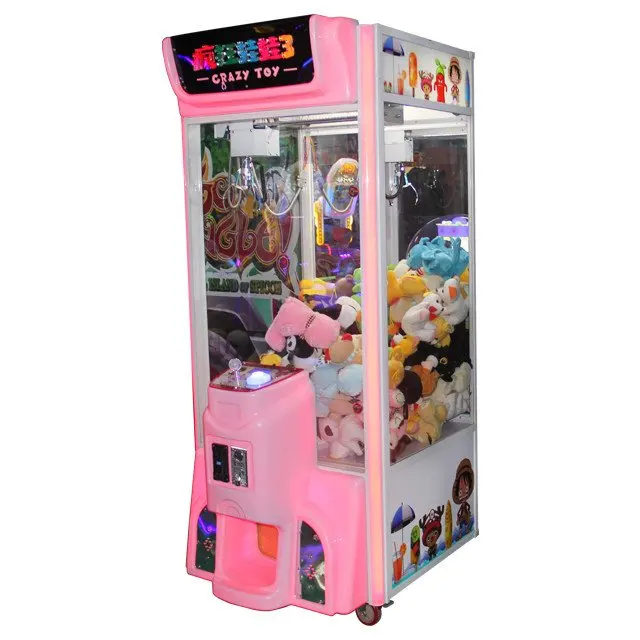 Cgw Crazy Toy Claw Coin Operated Arcade Crane Machine Plush Toy Catcher ...