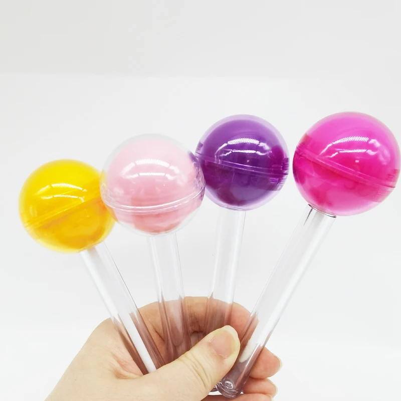 2.6ml/6g Cute Unique 2n Lollipop Lip Gloss Tube Lip Balm Container ...
