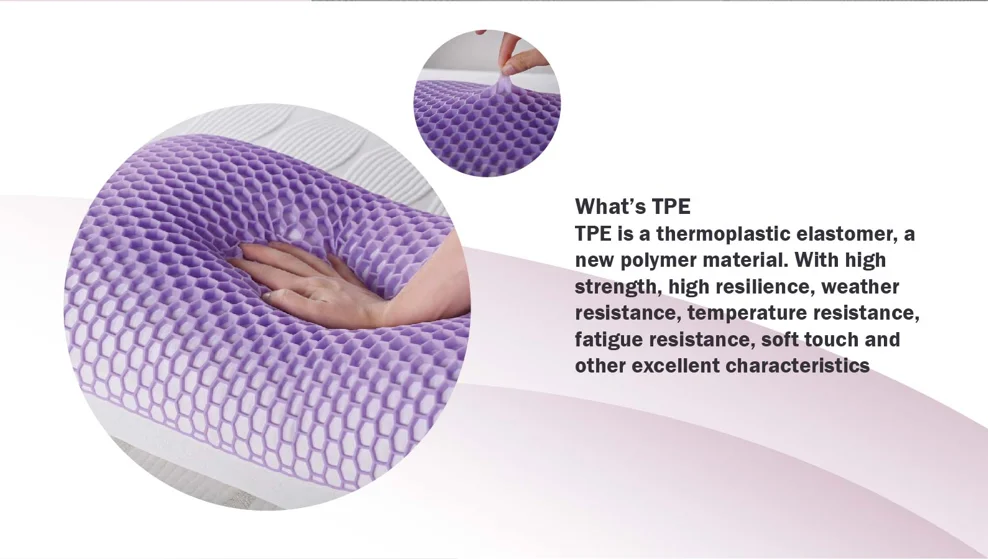 Gel Grid Memory Foam Pillow - Neck, Shoulder & Back Support