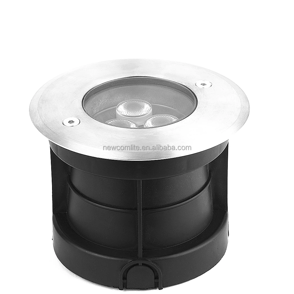 IP67 RGB LED Recessed Ground Lamp 12V/24V DC Aluminum Outdoor Inground ...
