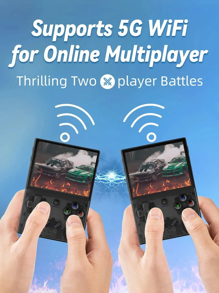 RG35XX PLUS Handheld Game Console 3.5'' IPS Screen Output Streaming ...