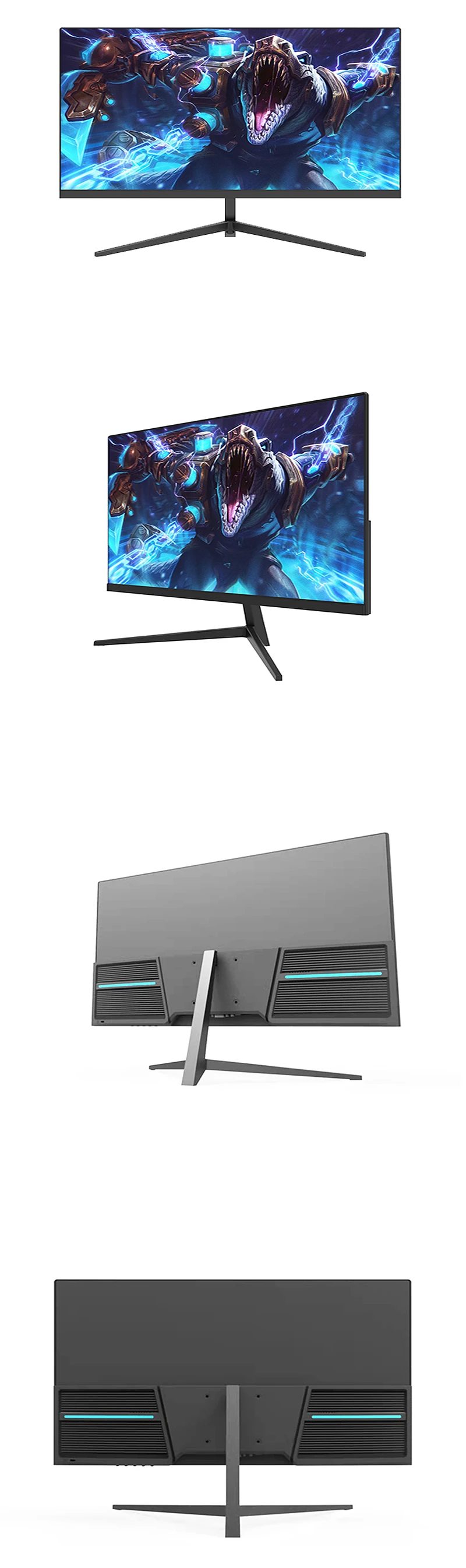 Game Monitors 2ms 32 Inch Widescreen Ips Panel 2k Desktop Computer ...