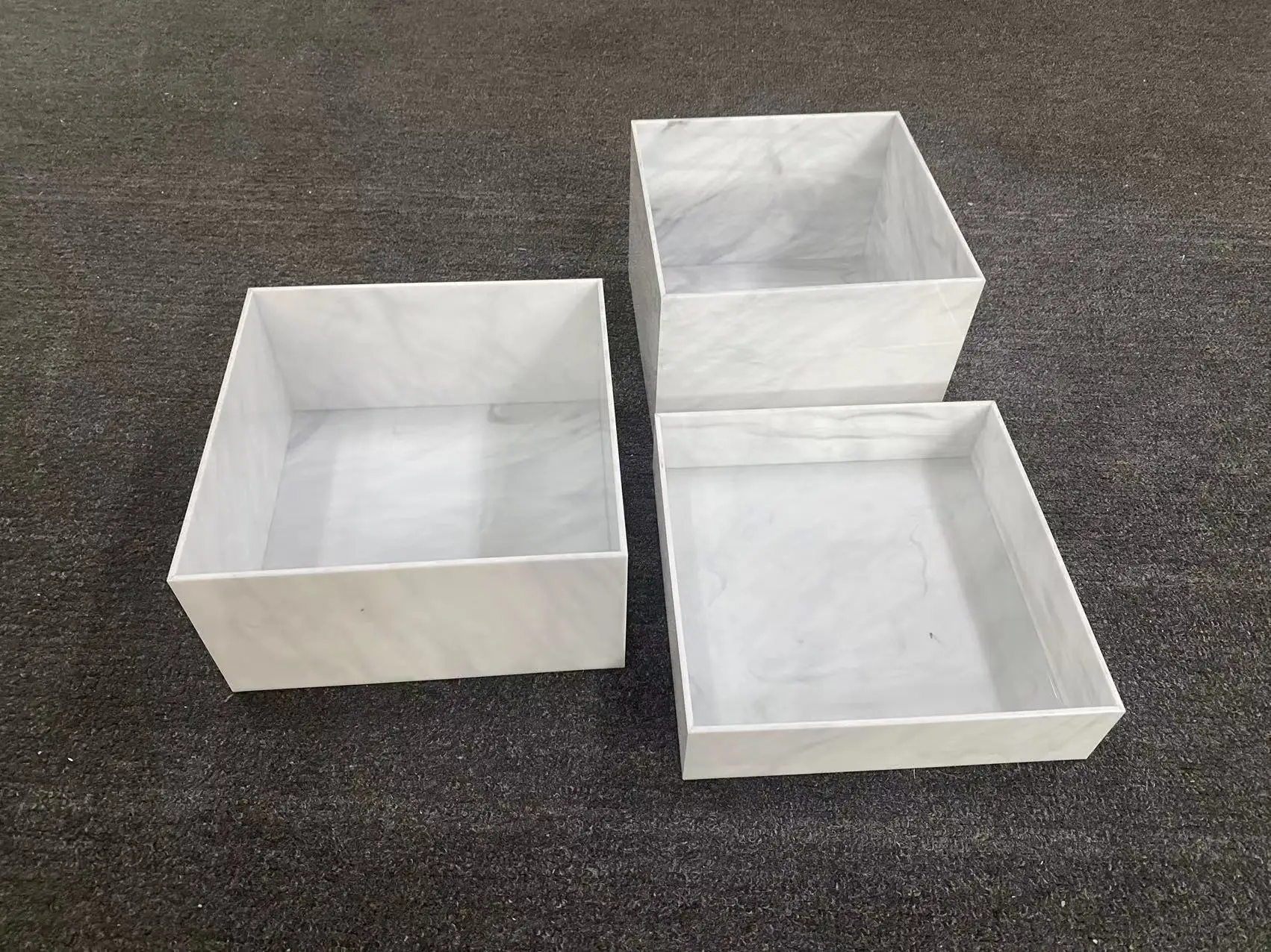 Custom Acrylic Display Cubes for Events and Weddings