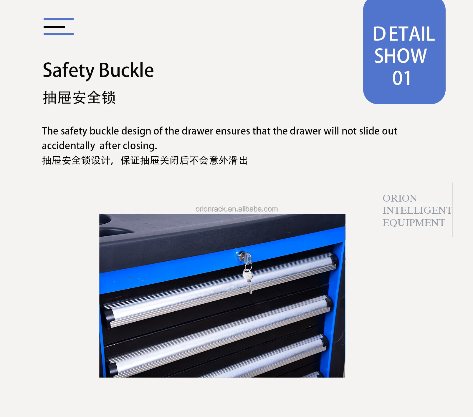 6 Drawers Tool Cabinet Heavy-duty Auto-repair Workshop Hardware Parts ...