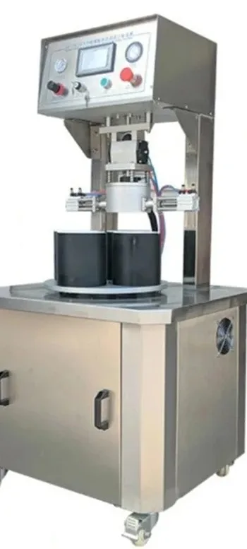 High-speed Fruit And Vegetable Jam Canning Vacuum Capping Machine - Buy ...