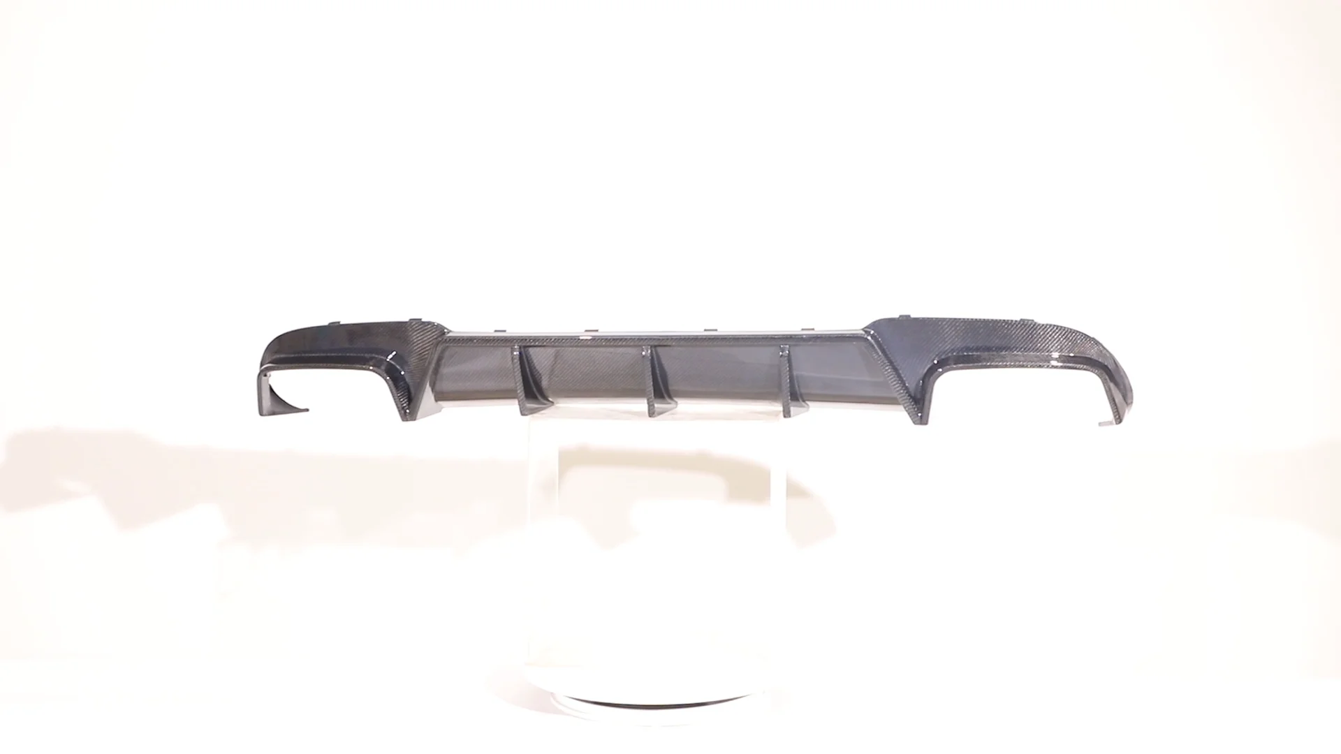 W212 E63 Rear Lip Diffuser Carbon Fiber For Mercedes Benz E300 E350 ...