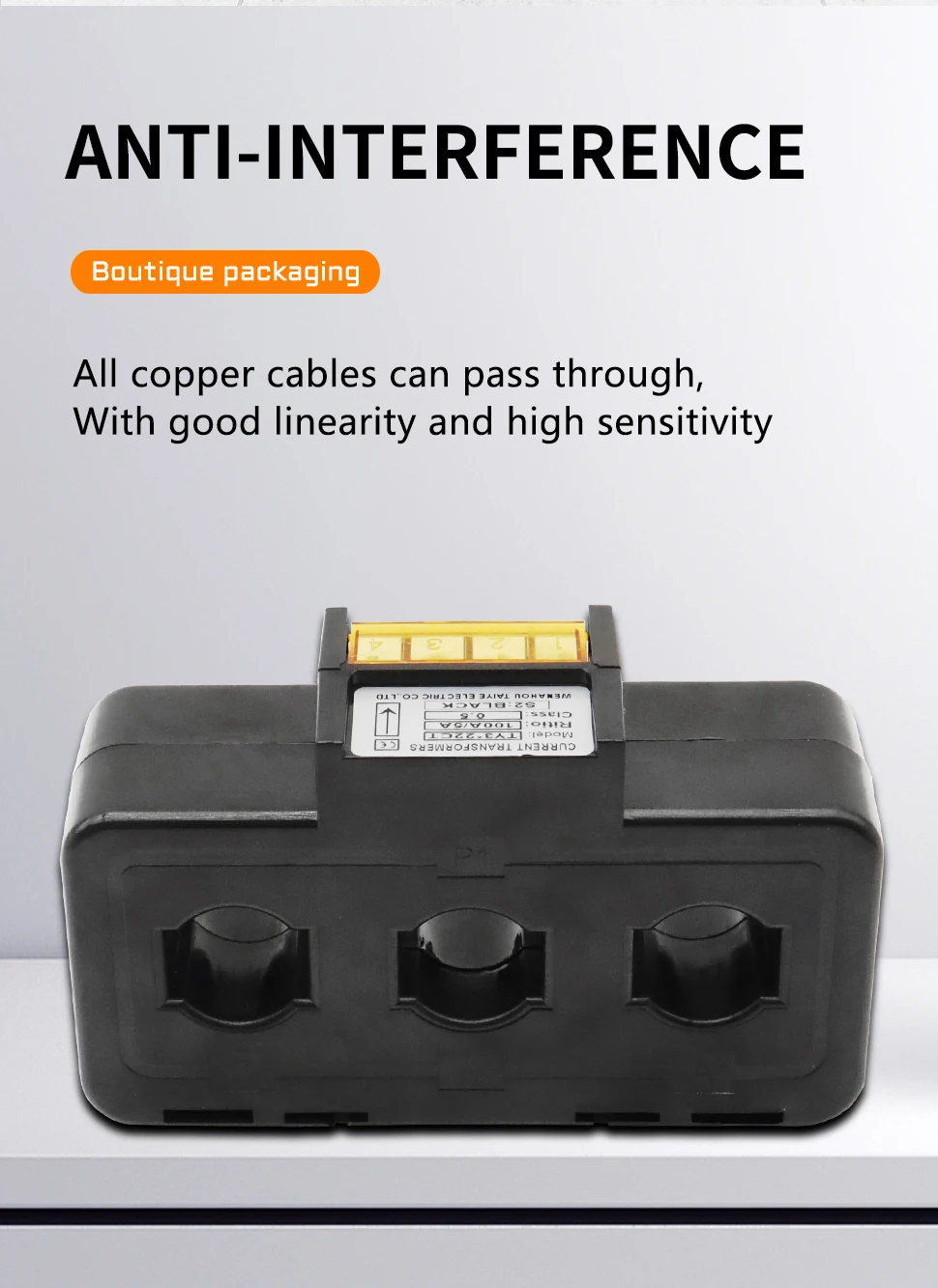 Three-phase Integrated Current Transformer Class 0.5 Micro Ac 380v ...