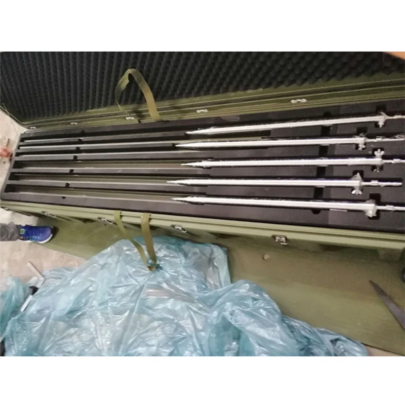 Insulated Frp Air Terminal/ Lightning Rod Insulated Pipe For Lightning ...