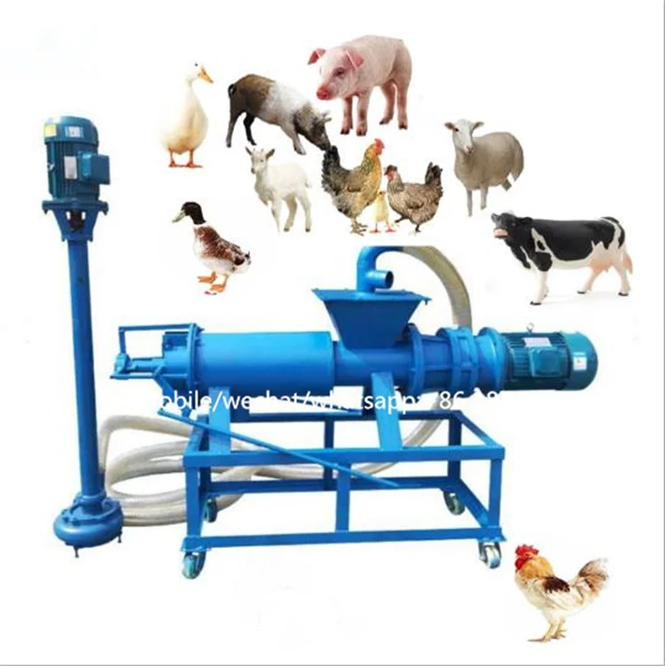 Cow Dung Extractor Farm Manure Dewatering Machine - Buy Cow Manure ...