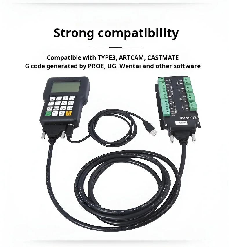 Dsp Engraving Machine Control System Richauto Handle A11 Three-axis ...