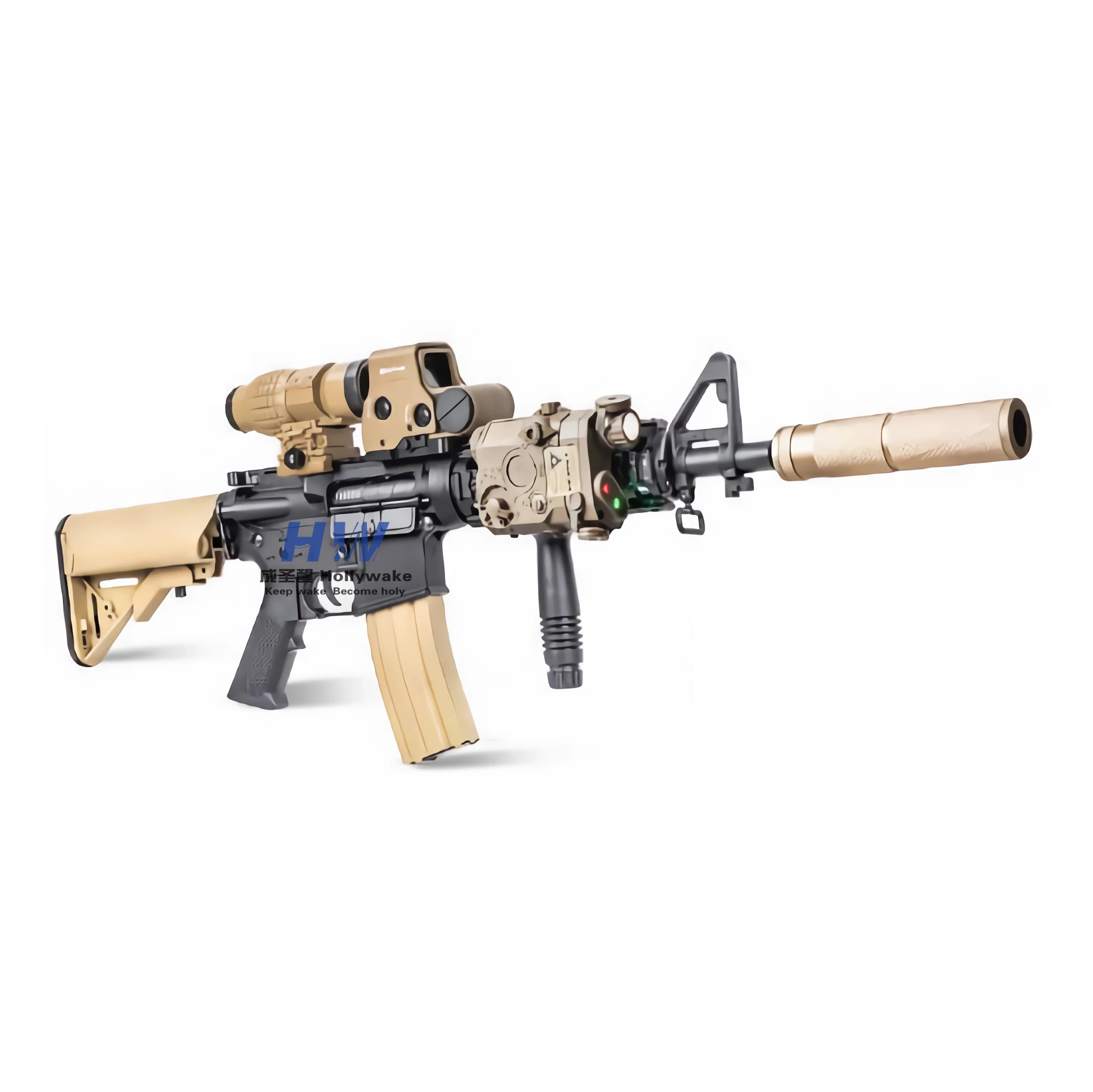 Sj M4 V2 Full Gel Blasters Toy Guns For Boys Soft Bullet Electric Shell ...