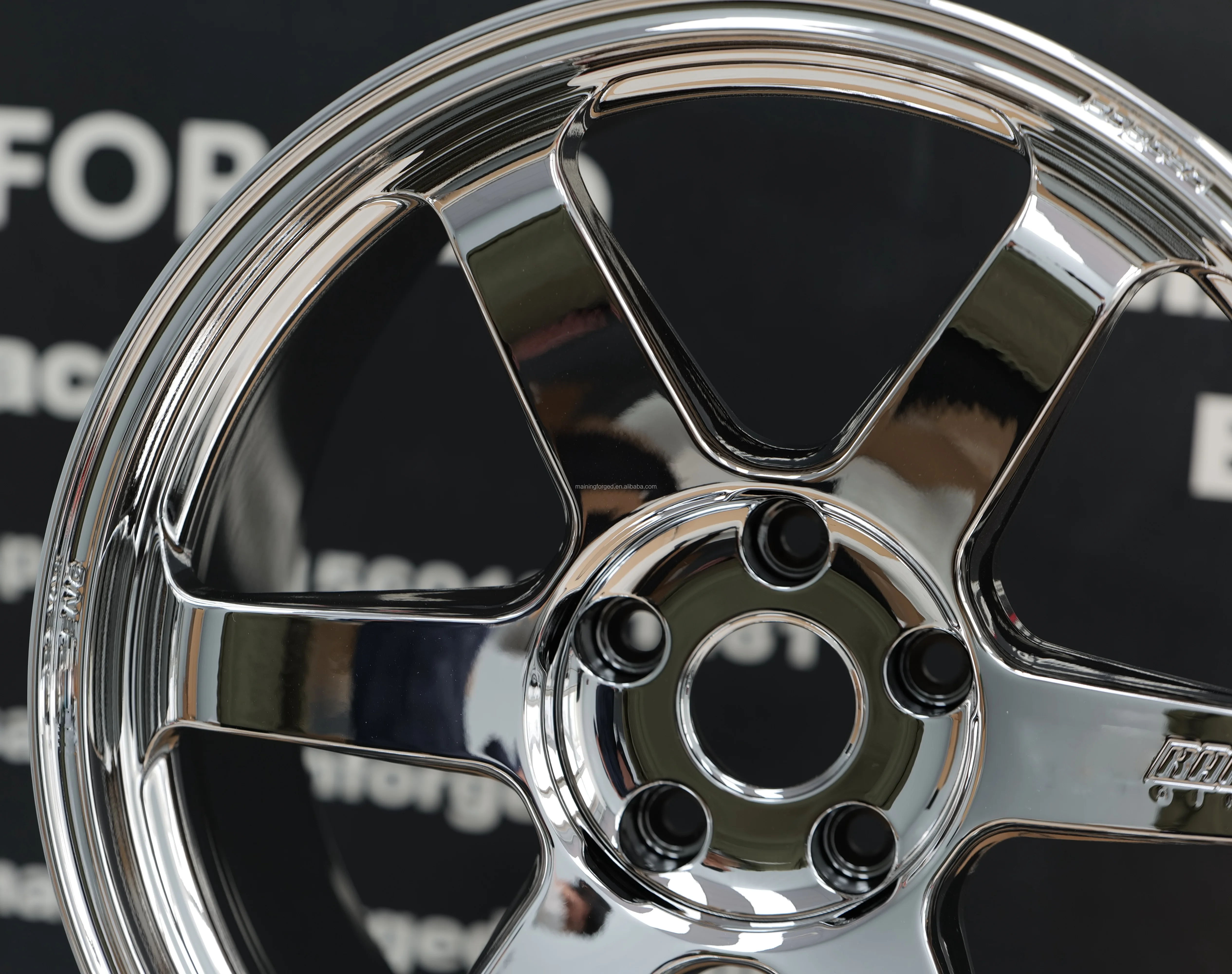 MN Forged Concave Chrome Wheels 5x120/5x114.3 - Replica Volk Racing ...