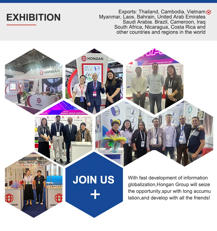 Hongan Fiber Optic Cable 216 Core G652d Gydta Fiber Optic Ribbon Cable ...