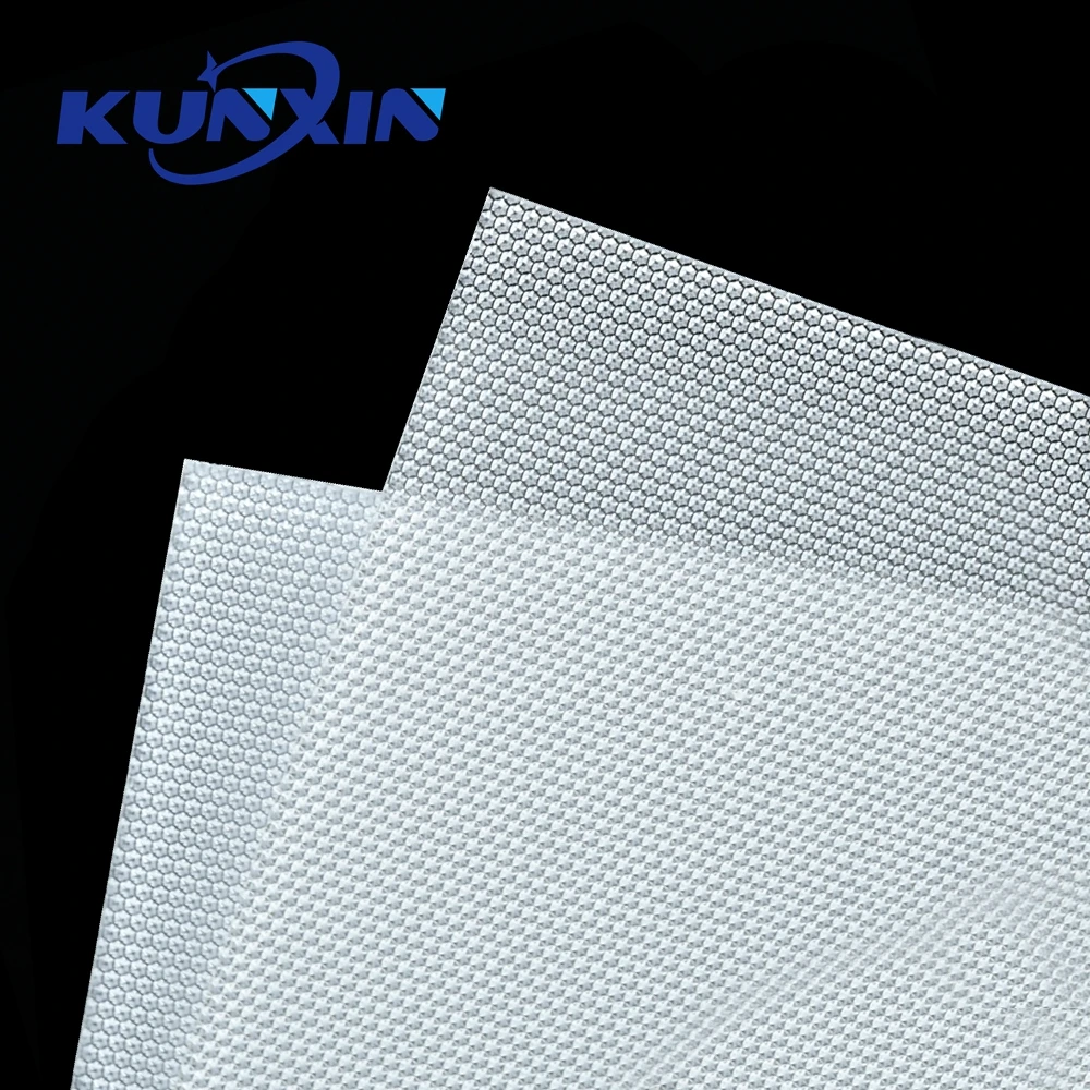 Kunxin De-glaring Texture Ugr Diffuser Sheet Micro Prismatic Light Diffuser For Led Panel - Buy ...