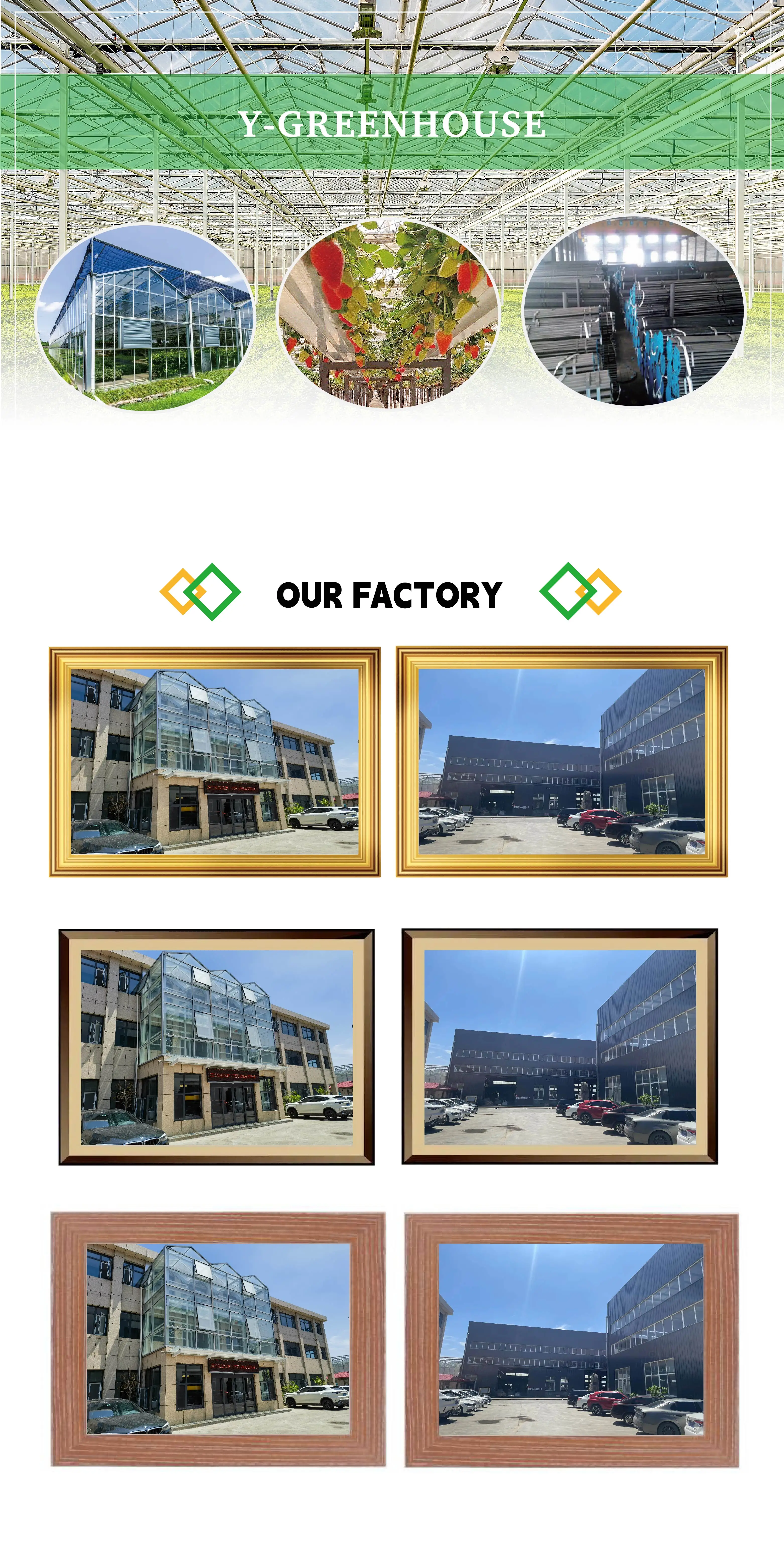 Greenhouse Vertical Hydroponics System Tower Garden Growing System ...