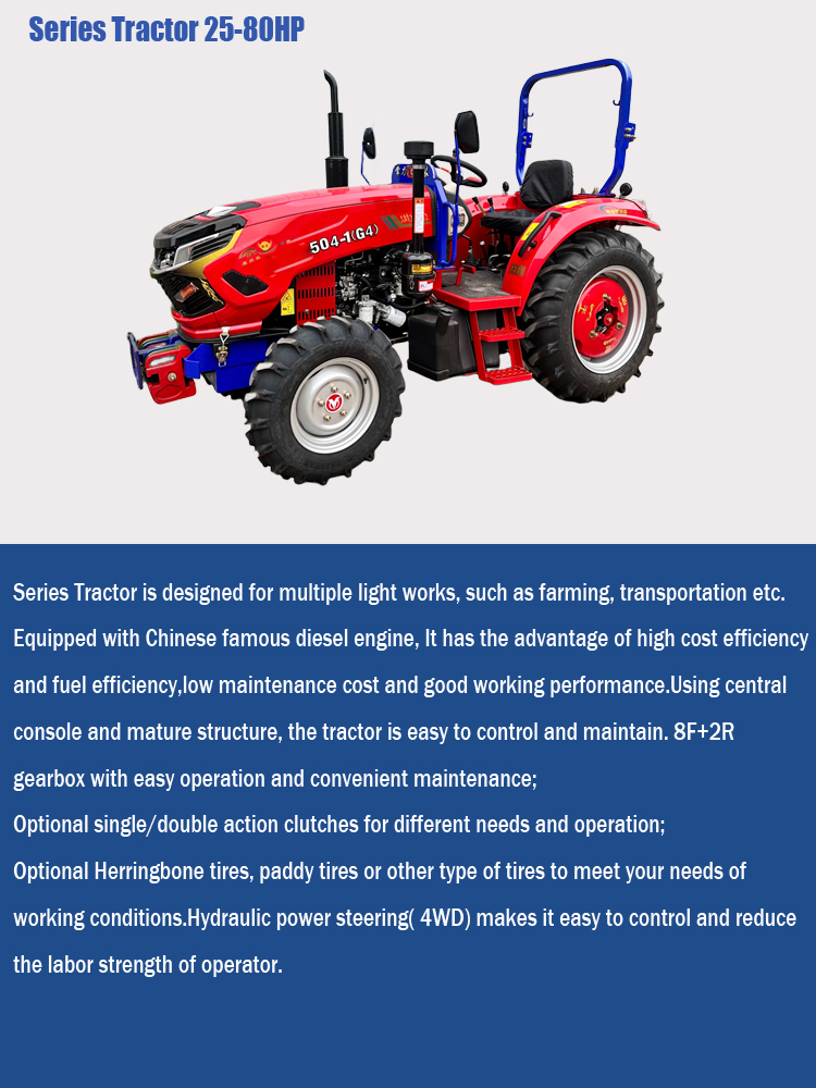 150hp Tractor - Efficient Farming Machinery Made in China