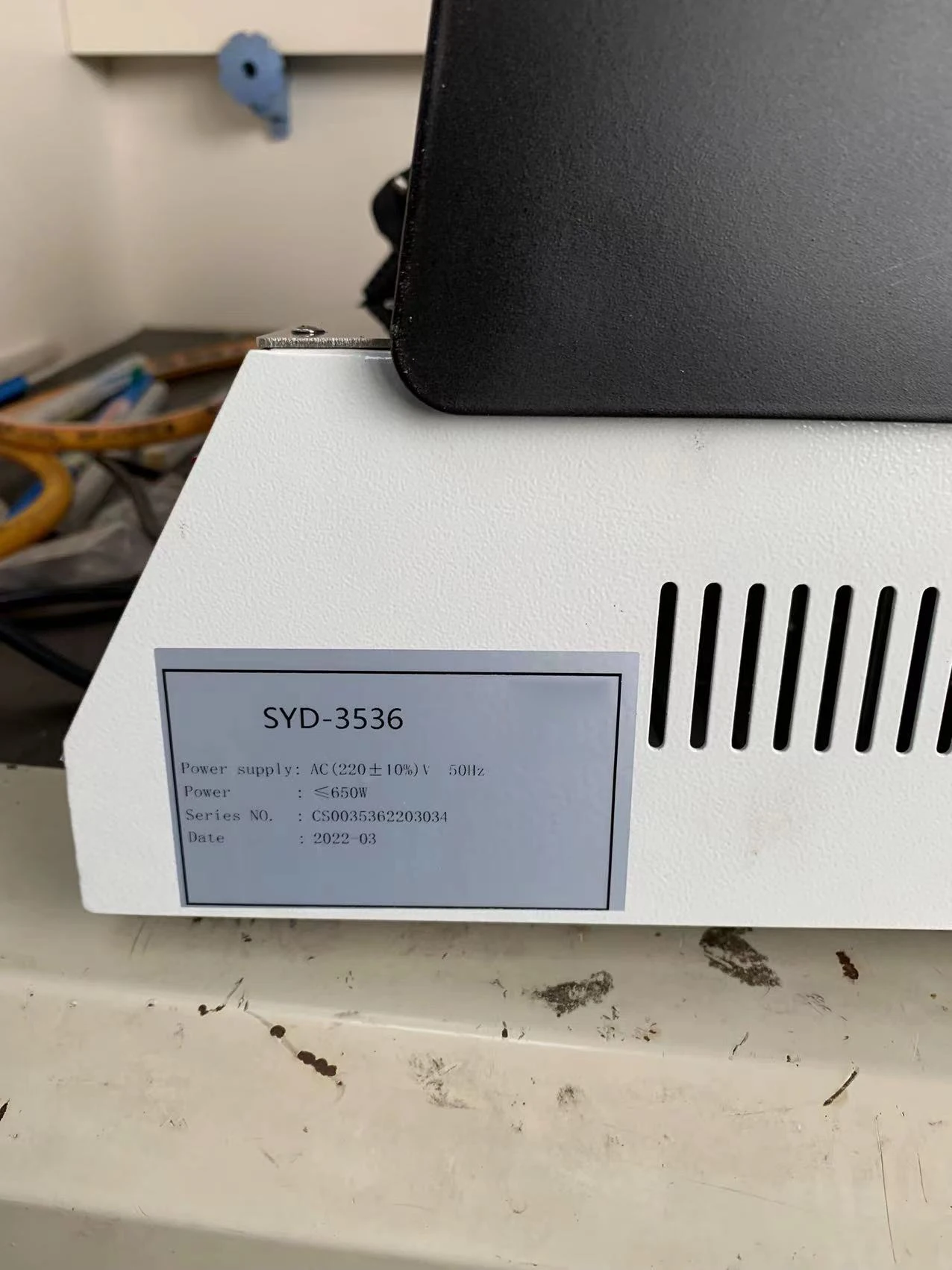 Astm D3536 Digital Flash Point Apparatus Open Cup Asplalt Flash Point ...