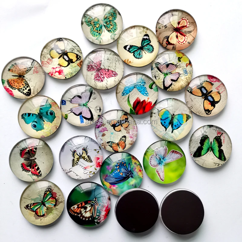 Custom Refrigerator Sublimation Crystal Glass Magnets Impressionist ...