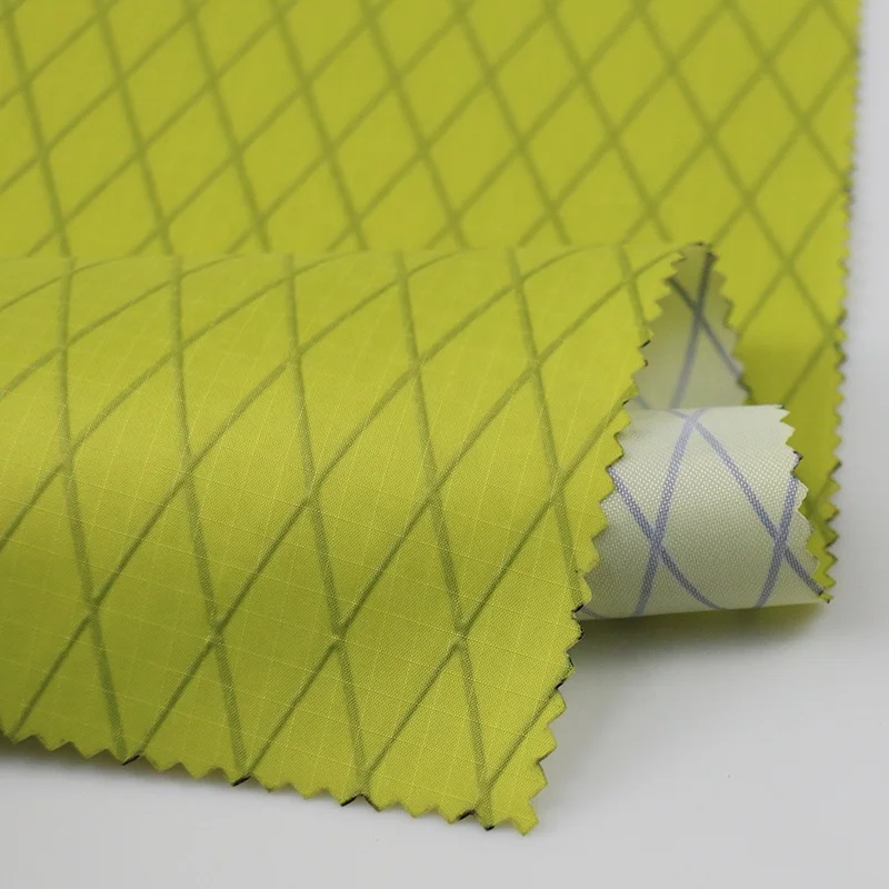 Laminated 210D 100% Ripstop Nylon Fabric - Durable & Waterproof