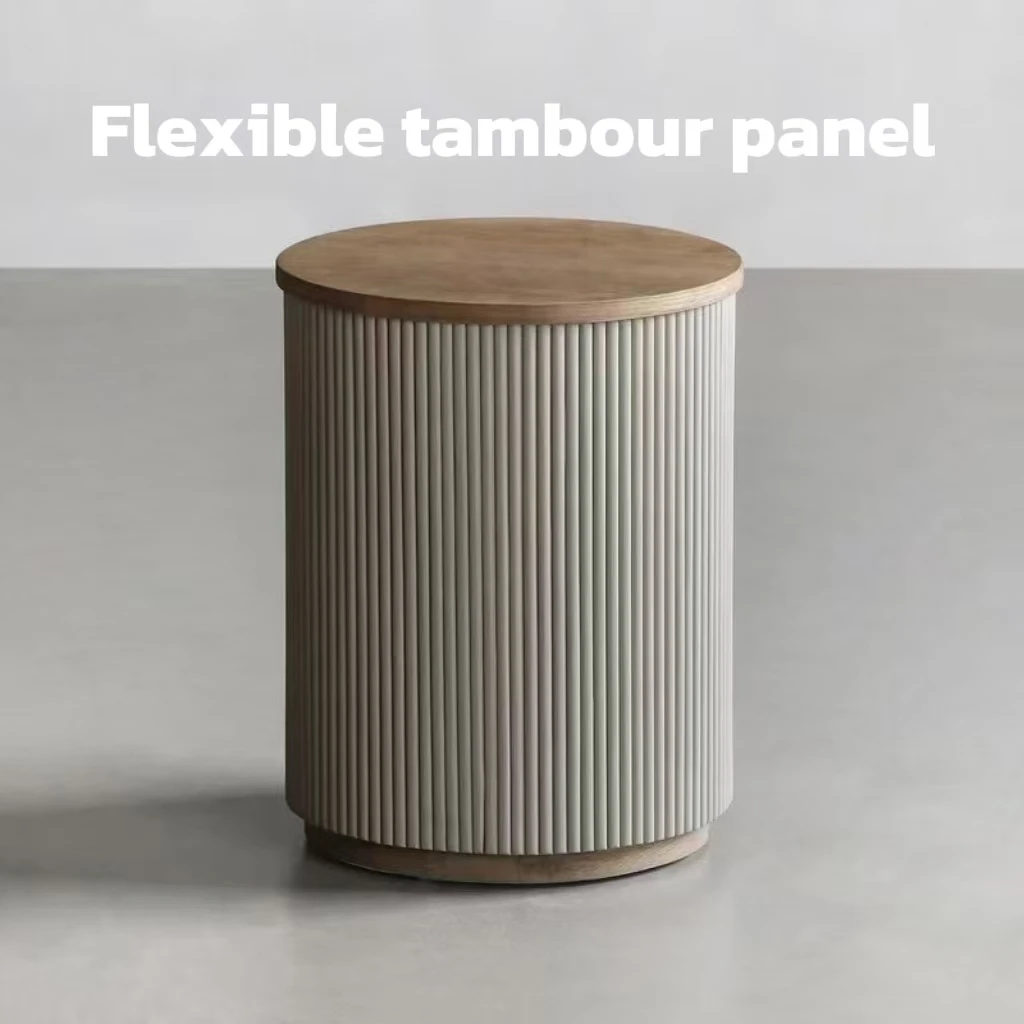 Solid Wood With High Quality Flexible Tambour Panels Can Bendable for ...