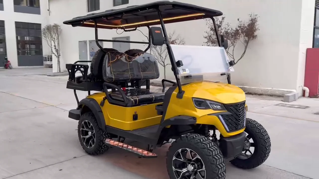 Right Hand Drive Golf Carts Electric Utility Vehicle Golf Cart With Air ...