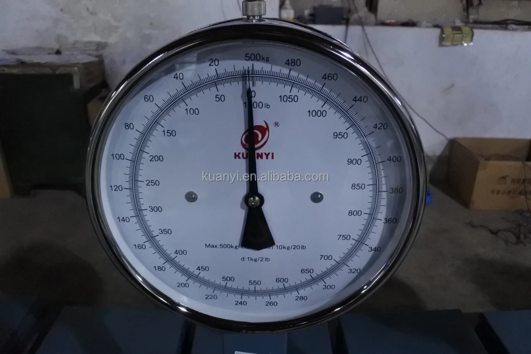 Analog 300kg Weighing Platform Scale - Heavy Duty & Accurate