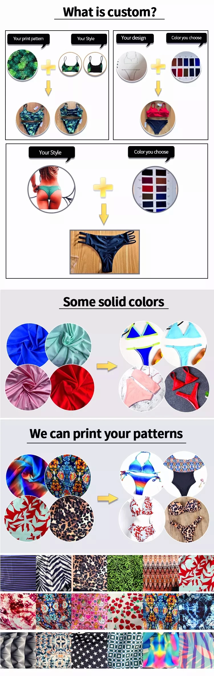 Shop Custom Bikini Swimwear - Designer Swimsuits for Women