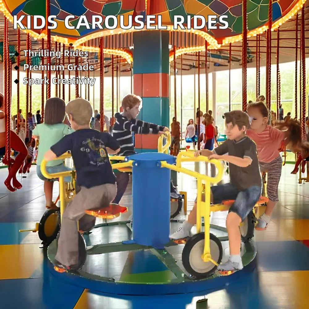 Indoor Merry-Go-Round - Fun Kids Playground Equipment