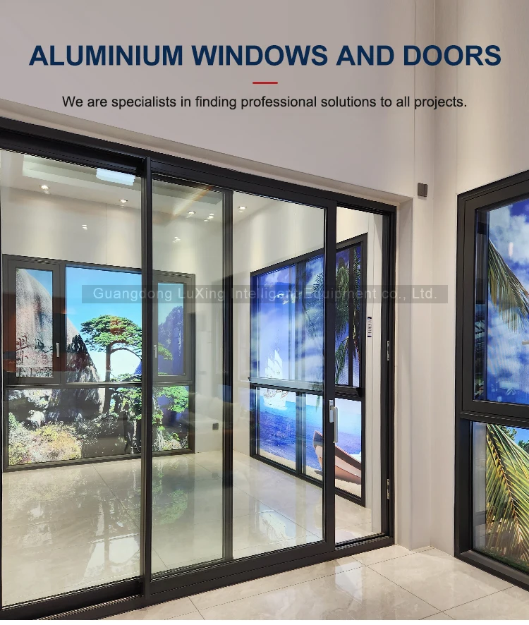 Horizontal Sliding Casement Double Glassaluminium Windows And Doors ...