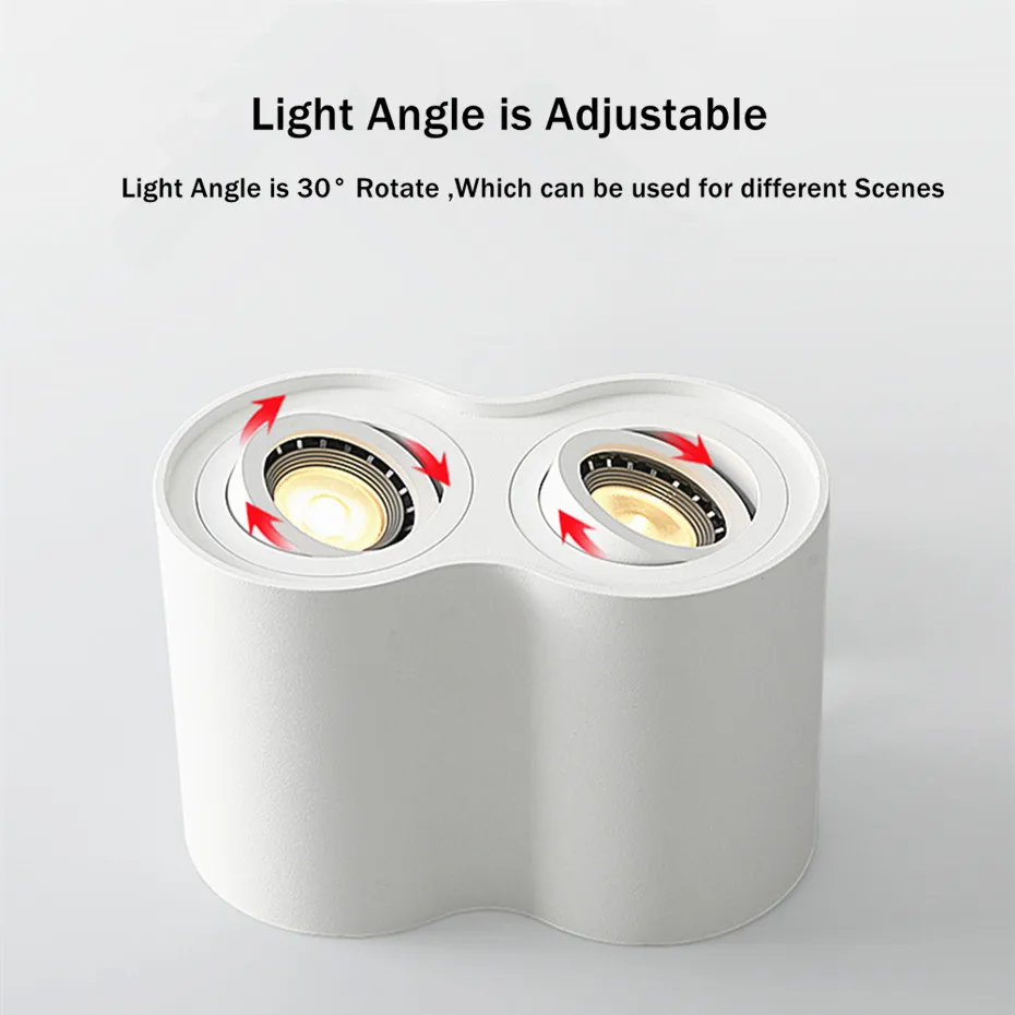 Efficient GU10 LED Downlights for Home and Office Lighting