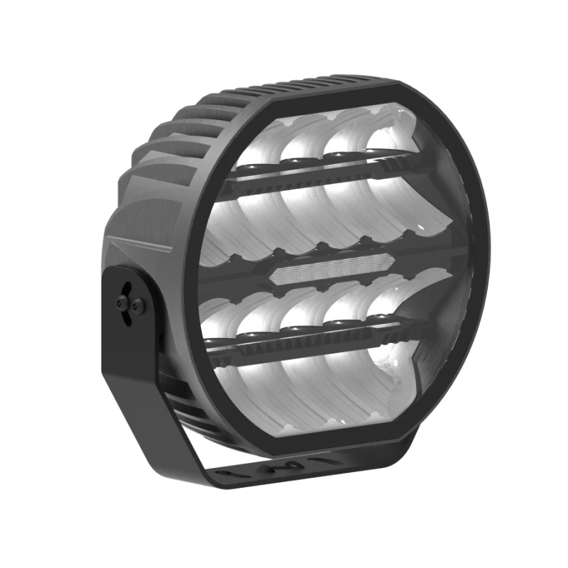 9-inch Round LED Spot Driving Light - E-Mark Mode & Boost Mode