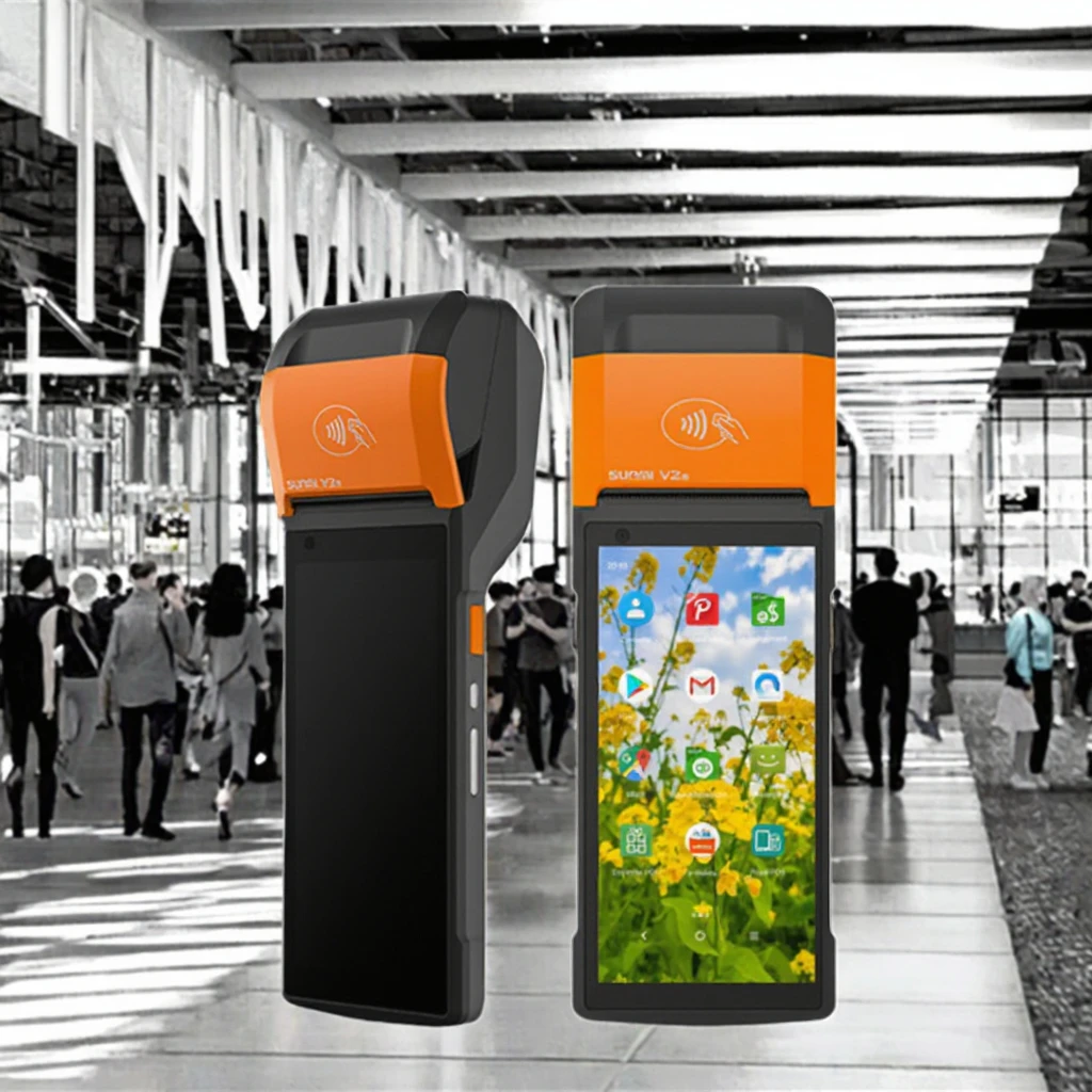 Label Printer Mobile POS Terminal Android 11 USB NFC GMS All-in-One ...