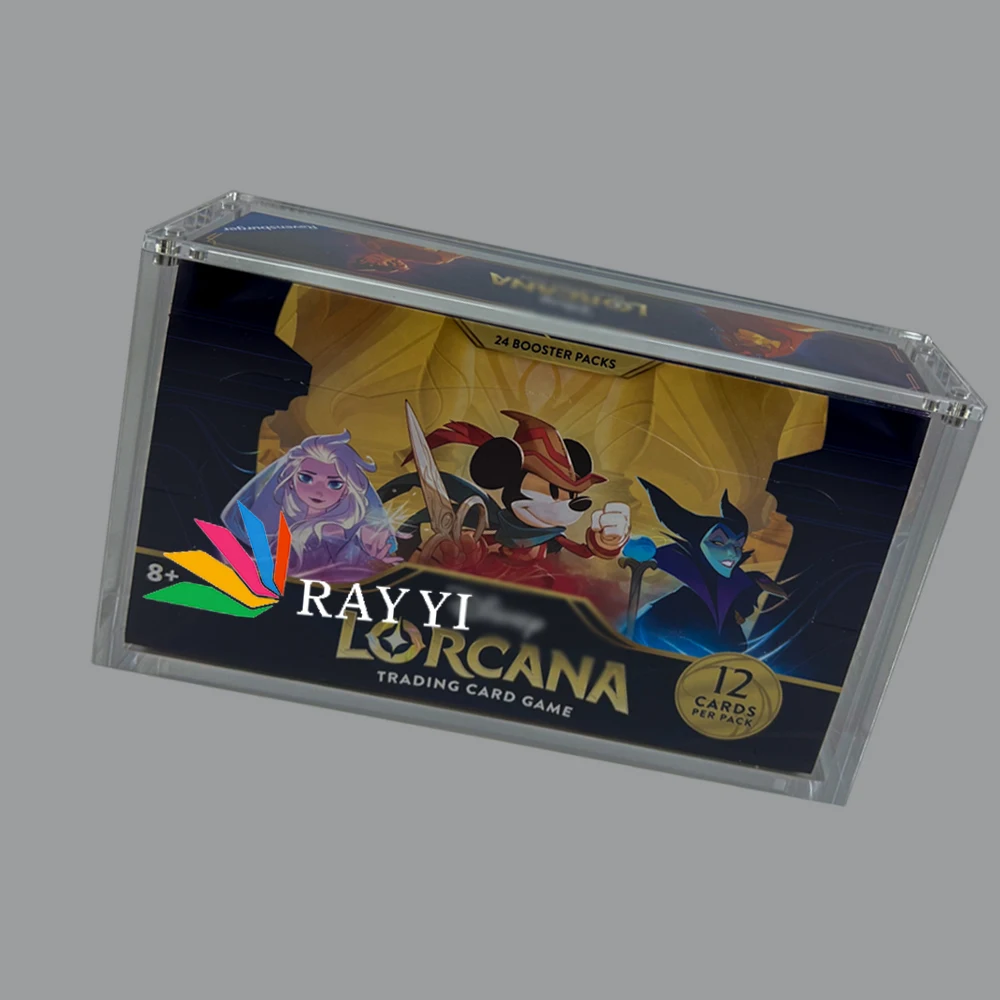 Ray Yi Premium Acrylic Disney Lorcana Display Protector Case For Disney ...