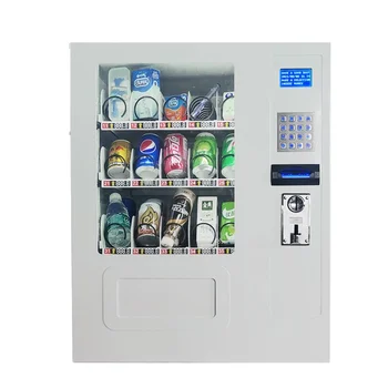 Small Beverage And Snack Desktop Vending Machine With Good Container ...