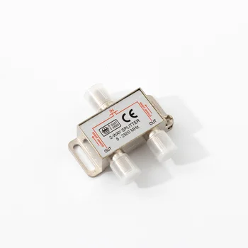 2way Tv Splitter Satellite Splitter 5-2500 Mhz 1 Input And 2 Output ...