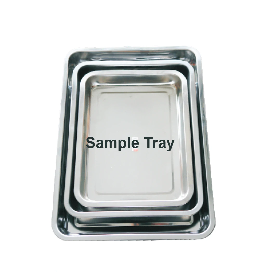 Stainless Steel Soil Sample Trays - Durable & Precise