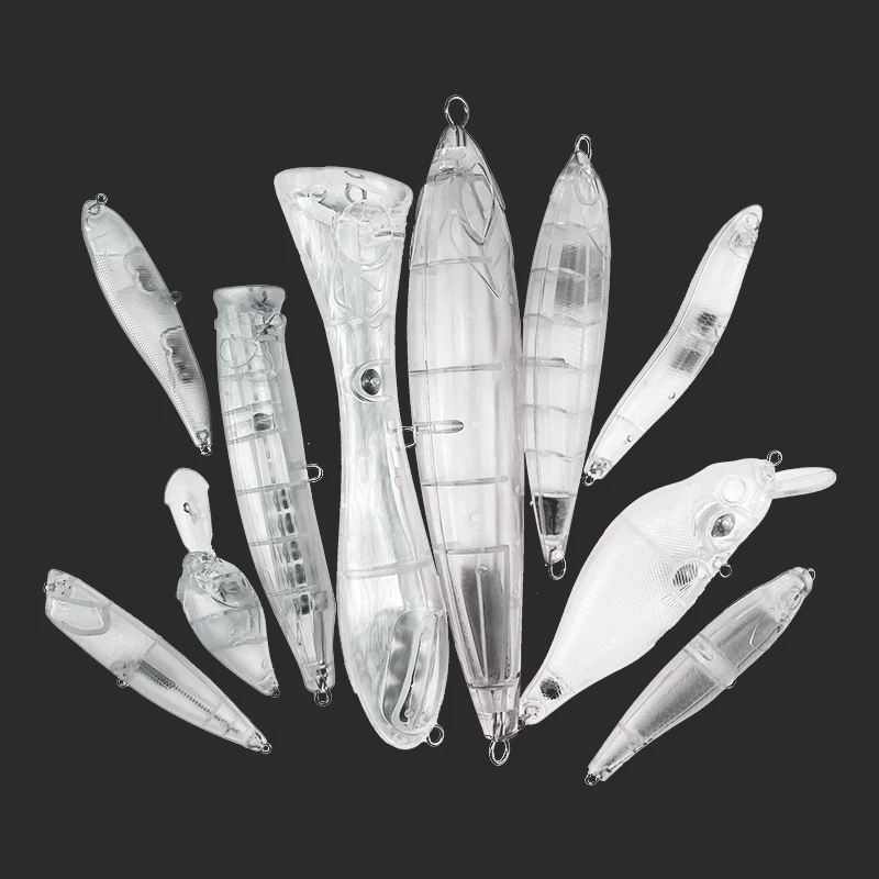 Jake Style Musky Lure Blanks 20cm 40g Lifelike Multi-jointed 8-segement ...