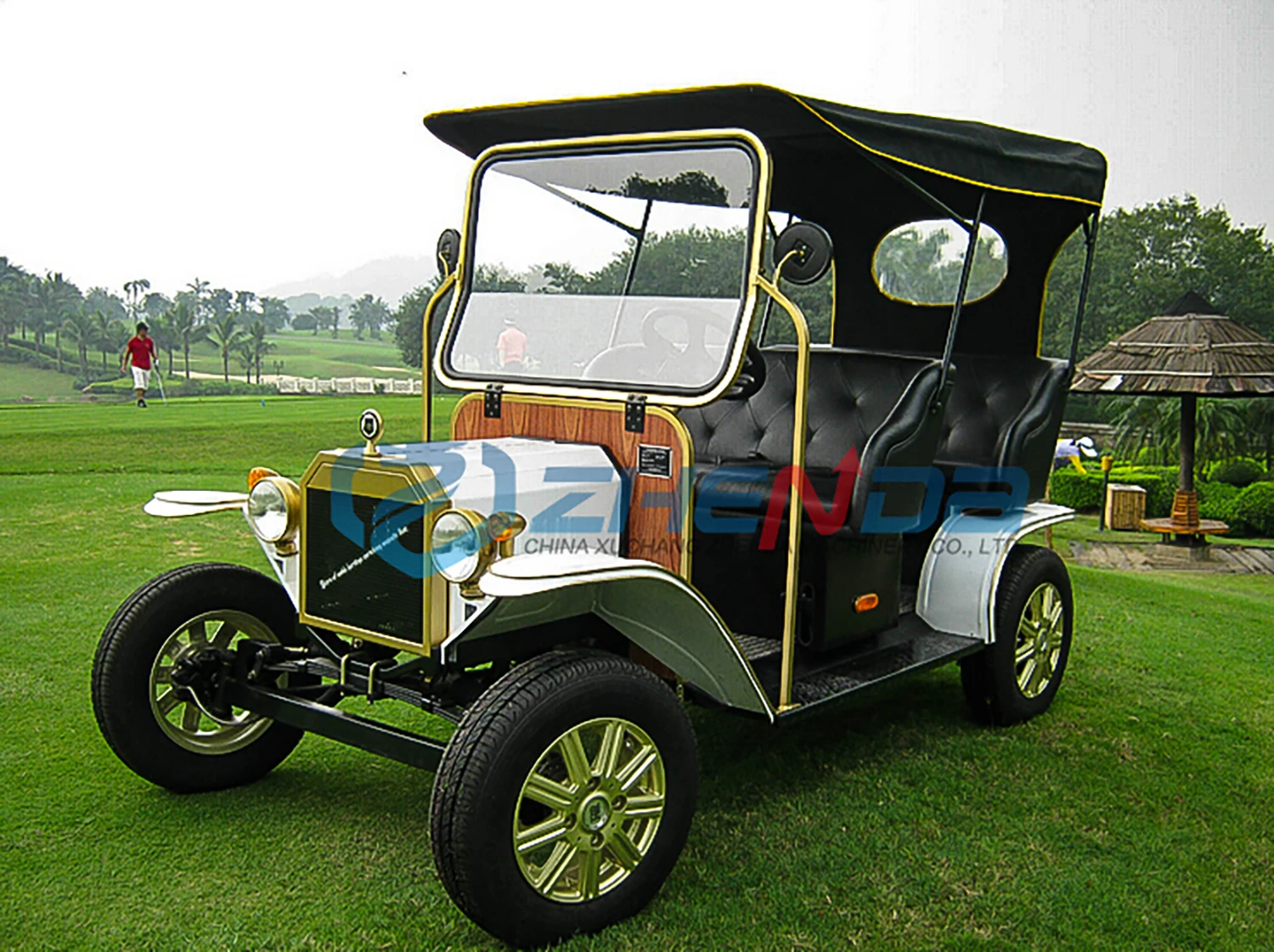 Luxury Electric Classic Vintage Car Golf Cart Club Car For Sale/high ...