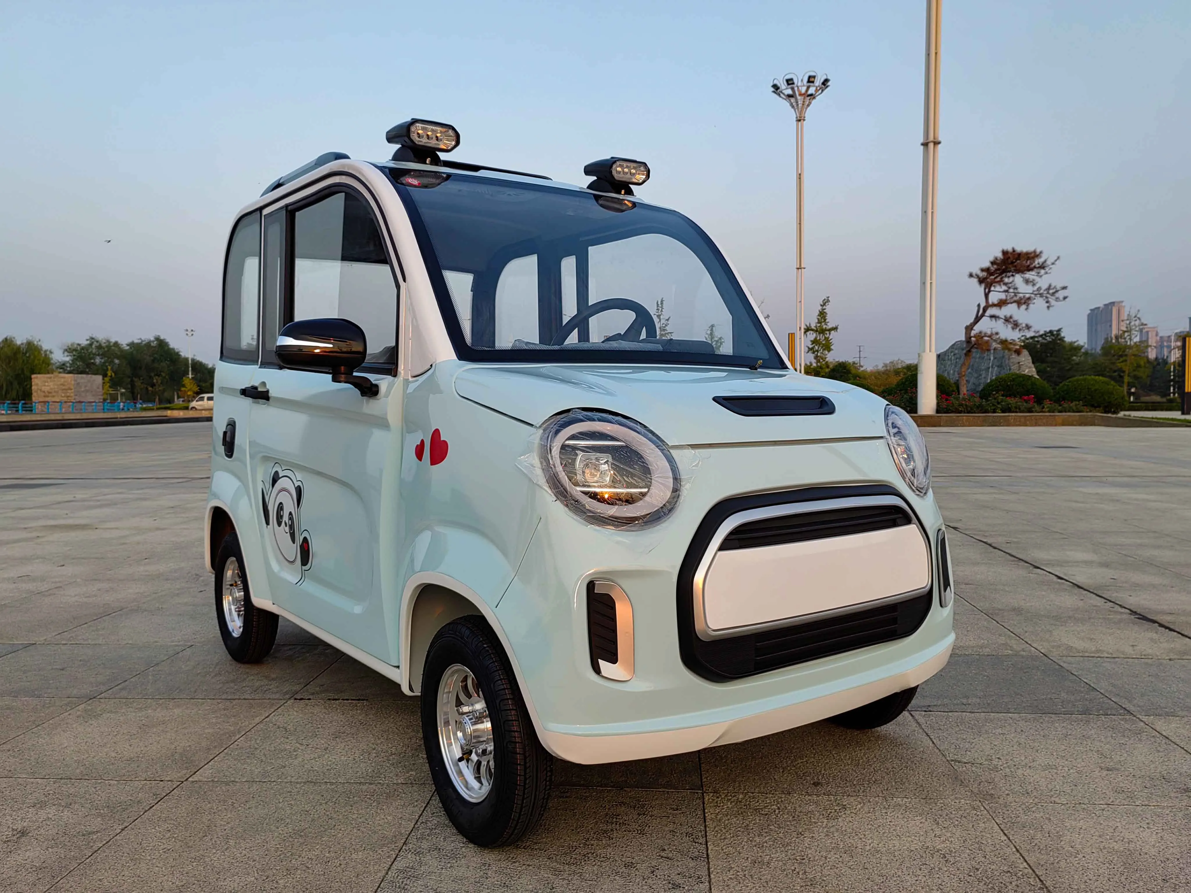 Without Driving Licence / Right Hand Drive Ecar Small Electric Car New ...