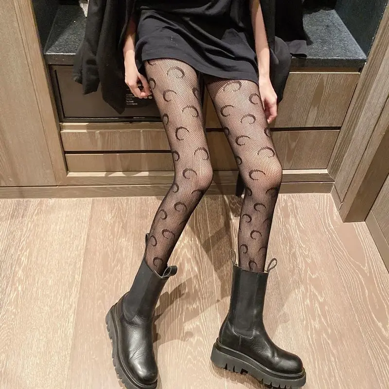 Customize Brand Logo Gg Fishnet Luxury Stockings Lady Letter Printed ...