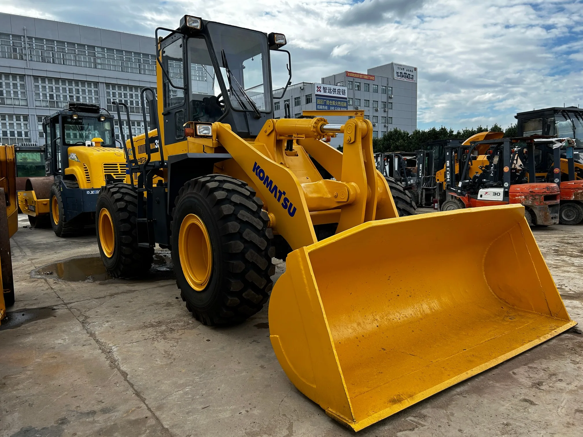 Used Komatsu Wa320 Construction Machinery Front High Quality Price ...