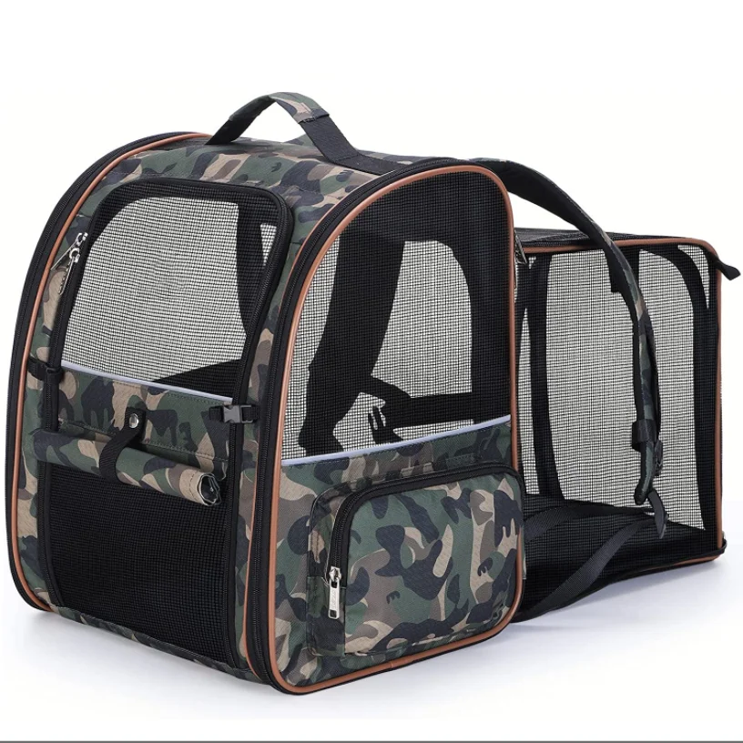 Cat Backpack Carrier, Airline Approved Expandable Pet Carrier Backpack ...