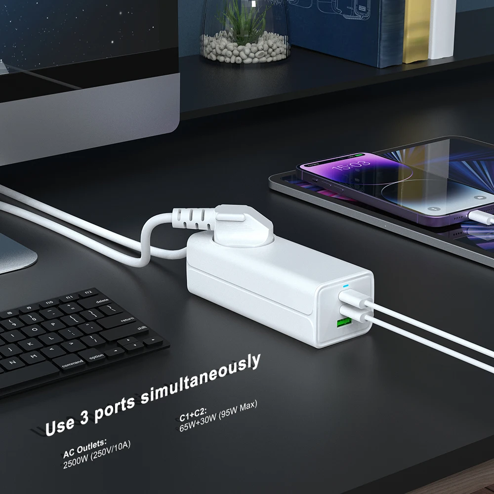 Universal Strip Outlets King Electrical Multi Multiple Eu Kr Plug Power ...