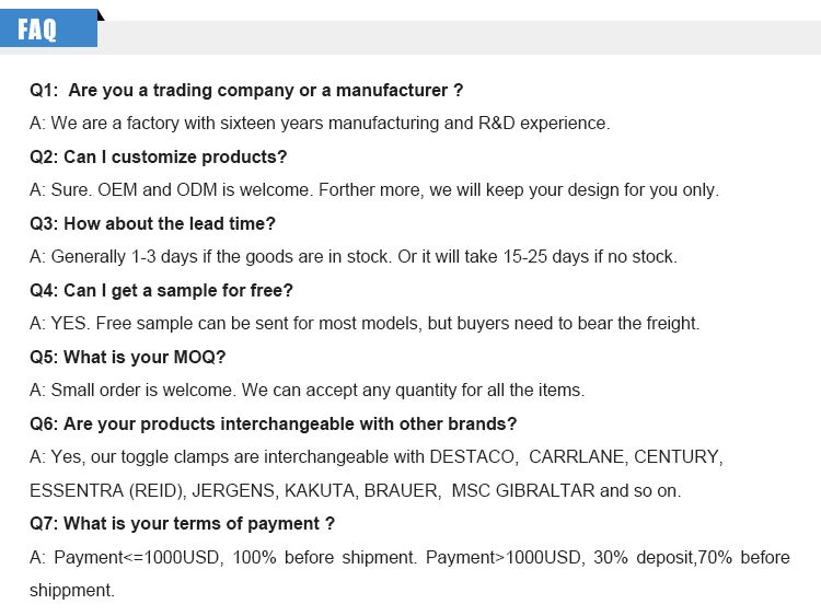 Hs-301-cr And Hs-301-cl Compact Straight Line Action Clamp From Taiwan ...