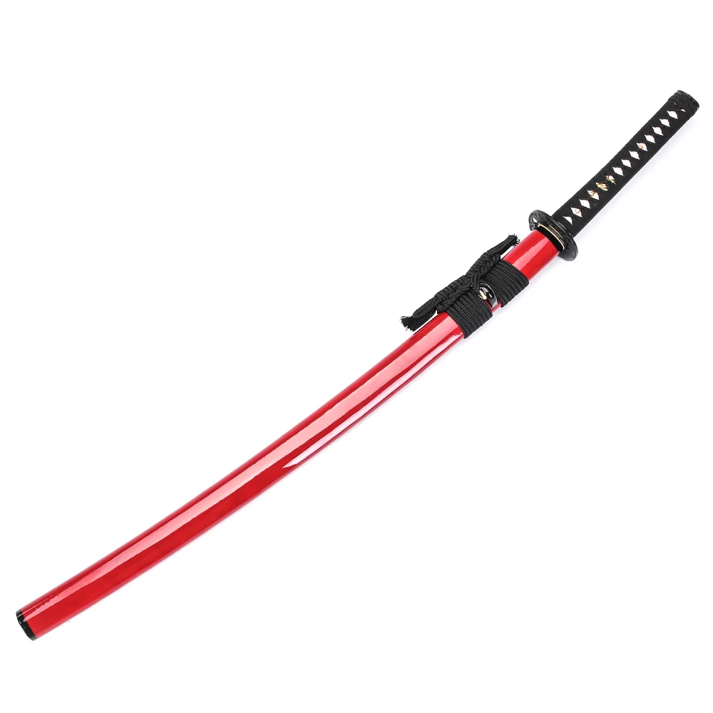 Classical Chinese Red Swords Japanese Samurai Toy Swords for Children ...
