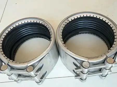 Grip Type Stainless Steel Pipe Repair Coupling - Flex Pipe Leak Repair ...