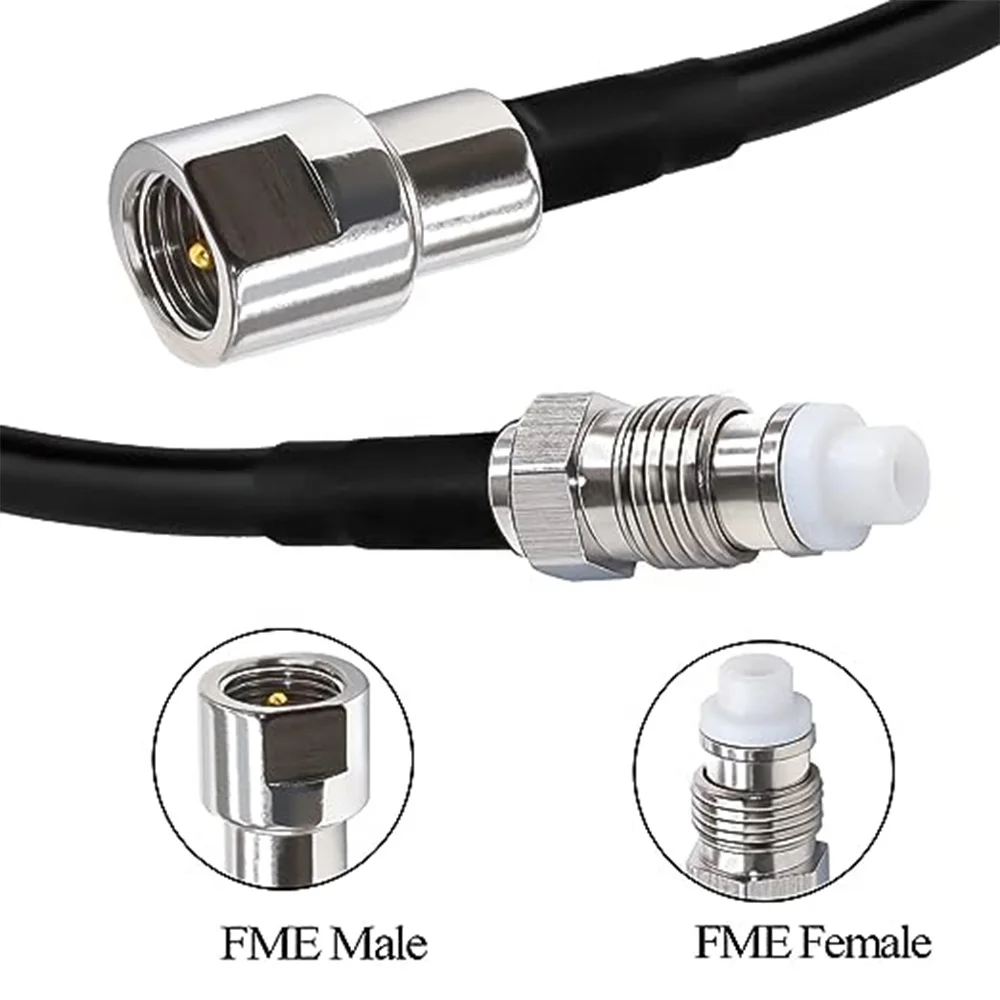 Fme Antenna Waterproof Connector Rf Coaxial Cable 50 Ohm Fme Male Plug ...