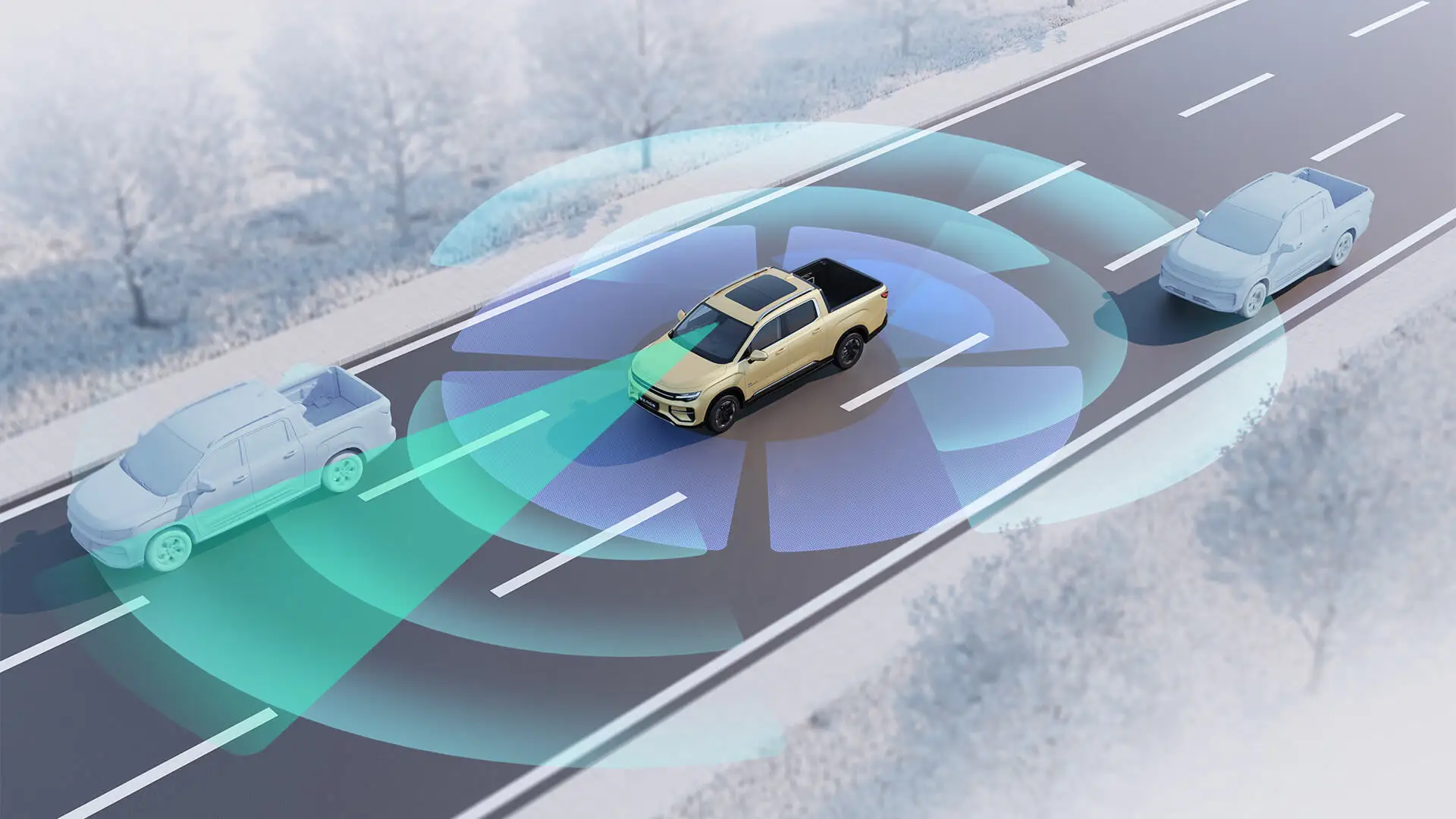 New Releasing Geely Ev Car Radar Rd6 4 Doors 5 Seaters Pickup Long ...